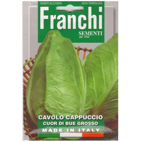 Капуста белокочанная Сердце Быка, 6г., FRANCHI (Италия), (семена ...